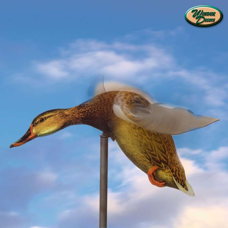 Winduk Mallard Hen Duck Decoy | Winduk Decoys - Waterfowl Hunting Decoys